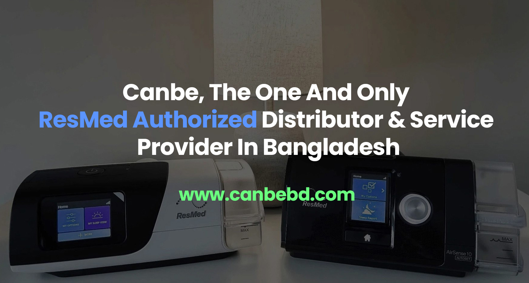 Login | Canbe, ResMed Authorized Distributor & Service Provider